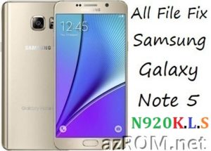 Stock ROM (N920K N920L N920S) Full Firmware All File Fix Note5 Korean ...
