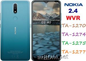 ROM Nokia 2.4 [WVR] (TA-1270-1274-1275-1277) Unbrick Firmware OTA ...